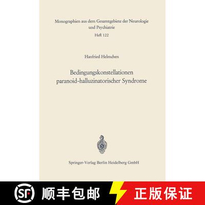 【3-4周达】Bedingungskonstellationen paranoid-halluzinatorischer Syndrome: Zugleich ein methodischer ... [9783540042785]