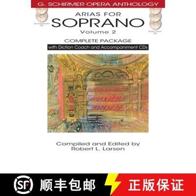 【3-4周达】Arias for Soprano, Volume 2: Complete Package [With 5 CDs] [9781480328488]