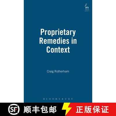 【3-4周达】精装 Proprietary Remedies in Context [9781841131658]