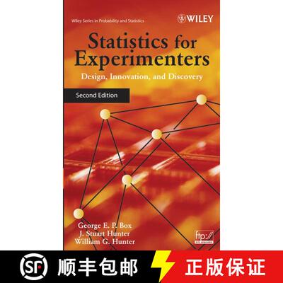 【3-4周达】精装 Statistics For Experimenters: Design, Innovation, And Discovery, Second Edition [Wile... [9780471718130]
