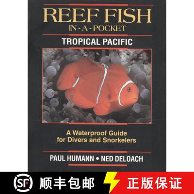 预订 Reef Fish In-A-Pocket Waterproof Mini-Books: Tropical Pacific [9781878348210]