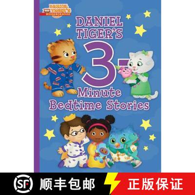 【3-4周达】Daniel Tiger's 3-Minute Bedtime Stories [9781534428591]