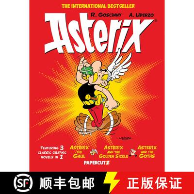 【3-4周达】Asterix Omnibus Vol. 1: Collects Asterix the Gaul, Asterix and the Golden Sickle, and Aste... [9781545805664]