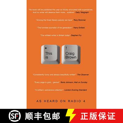 【3-4周达】This Is Craig Brown: As Heard on Radio 4 [9780091896065]
