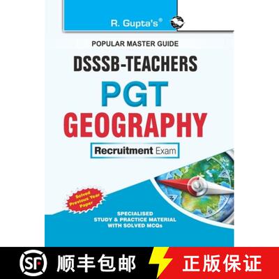 【3-4周达】Dsssb: Teachers PGT Geography Exam Guide [9789387604247]