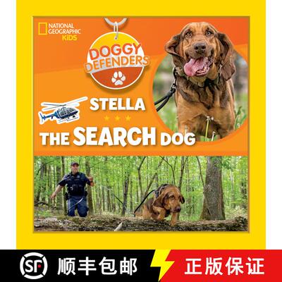 【3-4周达】精装 Doggy Defenders: Stella the Search Dog [9781426334498]