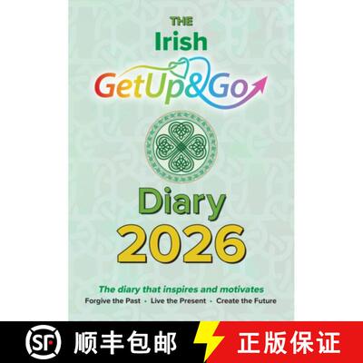 【3-4周达】精装 Irish Get Up and Go Diary: The diary that inspires and motivates [9781068237928]