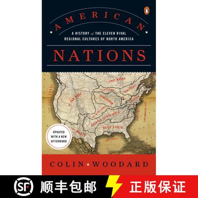 【3-4周达】American Nations: A History of the Eleven Rival Regional Cultures of North America [9780143122029]