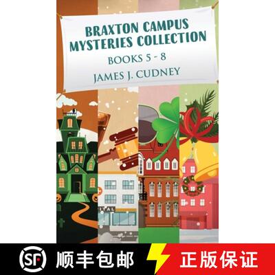 【3-4周达】Braxton Campus Mysteries Collection - Books 5-8 [9784824175526]