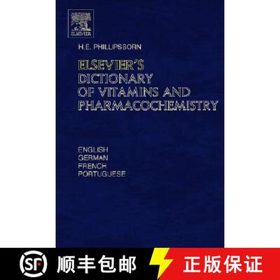 【3-4周达】精装 Elsevier's Dictionary of Vitamins and Pharmacochemistry [9780444516602]