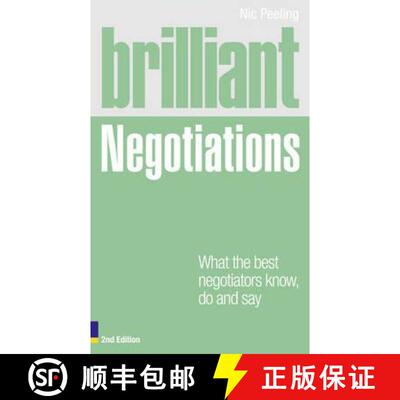 【3-4周达】Brilliant Negotiations 2e: What the best Negotiators Know, Do and Say [9780273743248]