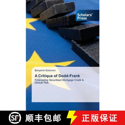 预订 A Critique of Dodd-Frank [9786138953500]