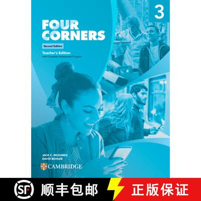 【3-4周达】Four Corners Level 3 Teacher's Edition with Complete Assessment Program [9781108559959]