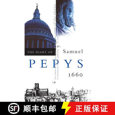 【3-4周达】The Diary of Samuel Pepys, Vol. 1: 1660 (First Edition) [9780520225794]