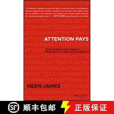 【3-4周达】Attention Pays: How To Drive Profitability, Productivity, And Accountability [Wiley经管] [9781119480259]