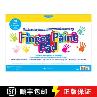 【3-4周达】Studio Series Junior Finger Paint Pad (50 Sheets, 18 X 12) [9781441341068]