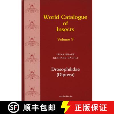 【3-4周达】Drosophilidae (Diptera) [9788788757880]