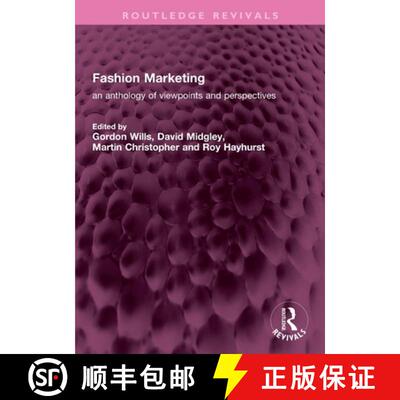 【3-4周达】Fashion Marketing: an anthology of viewpoints and perspectives [9781032730400]