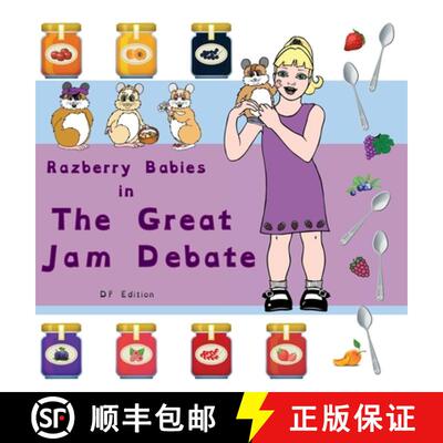 【3-4周达】Razberry Babies: The Great Jam Debate Dyslexia-Friendly Edition [9780977402434]