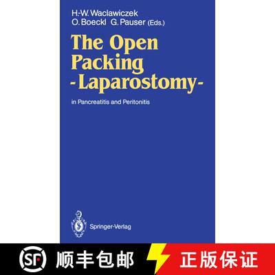 【3-4周达】The Open Packing -- Laparostomy --: In Pancreatitis and Peritonitis [9783540522768]