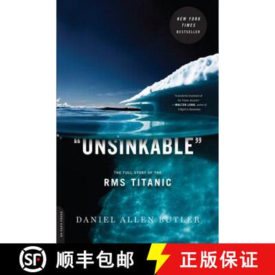 【3-4周达】Unsinkable: The Full Story of the RMS Titanic [9780306820984]