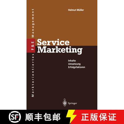 【3-4周达】Service Marketing : Inhalte · Umsetzung  Erfolgsfaktoren [9783642881756]
