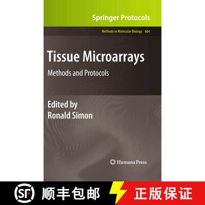 【3-4周达】精装 Tissue Microarrays: Methods and Protocols [9781607618058]