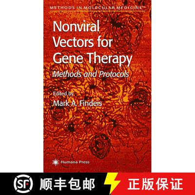 【3-4周达】精装 Nonviral Vectors for Gene Therapy: Methods and Protocols [9780896037120]