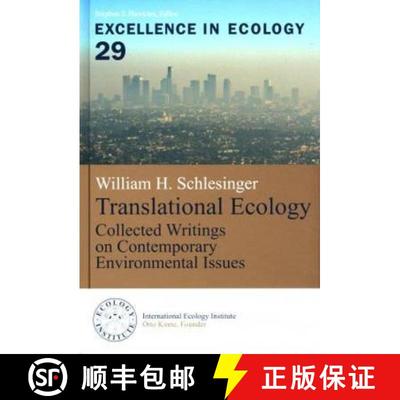 【3-4周达】Translational Ecology: Collected Writings on Contemporary Environmental Issues [9783946729297]