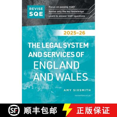 【3-4周达】Revise SQE The Legal System and Services of England and Wales 2025/26: SQE1 Revision Guide [9781917183239]