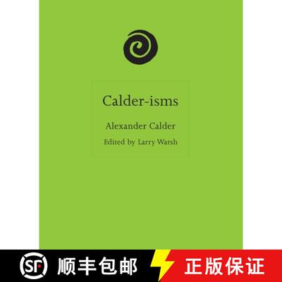 【3-4周达】精装 Calder–isms [9780691275116]