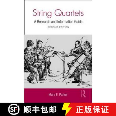 【3-4周达】精装 String Quartets : A Research and Information Guide [9780415994170]