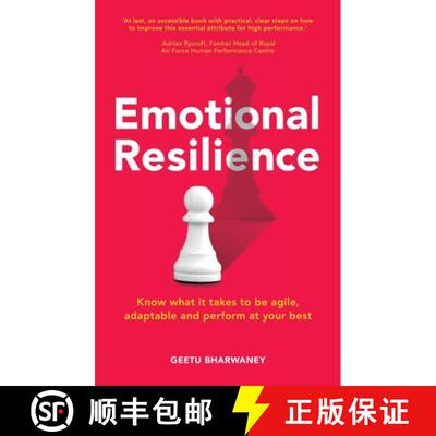 【3-4周达】Emotional Resilience: Know what it takes to be agile, adaptable and perform at your best [9781292073668]