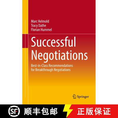 【3-4周达】精装 Successful Negotiations: Best-in-Class Recommendations for Breakthrough Negotiations ... [9783658357009]