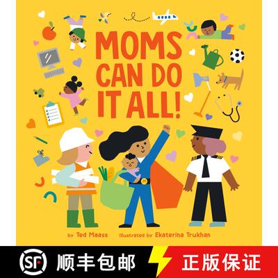【3-4周达】Moms Can Do It All! [9780593522974]