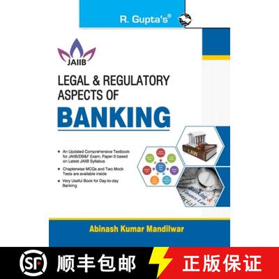 【3-4周达】Legal & Regulatory Aspects of BANKING For JAIIB and Diploma in Banking & Finance Examination [9789388642248]