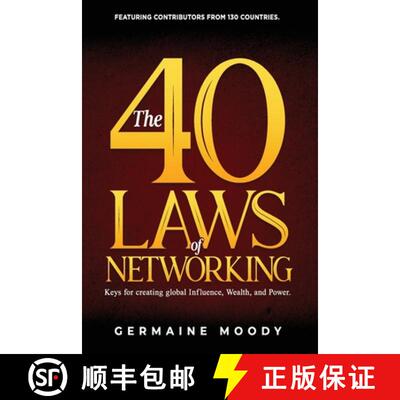 【3-4周达】The 40 Laws of Networking: Keys to creating global Influence, Wealth, and Power [9780578921273]