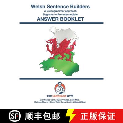 【3-4周达】Welsh Sentence Builders - A Lexicogrammar approach - Answer Book: Beginner to Pre-intermed... [9783949651199]