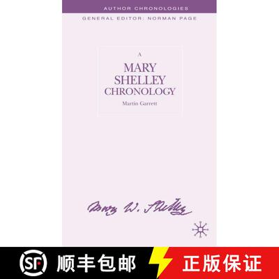 【3-4周达】精装 Mary Shelley: A Chronology [9780333770504]