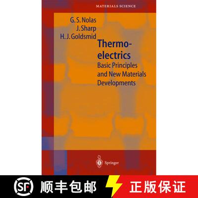 【3-4周达】Thermoelectrics : Basic Principles and New Materials Developments [9783642074516]