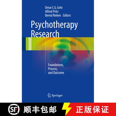 【3-4周达】精装 Psychotherapy Research : Foundations, Process, and Outcome [9783709113813]