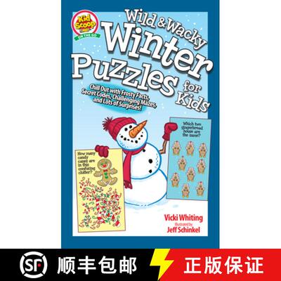 【3-4周达】Sensational Snow Day Puzzles for Kids: Chill Out with Frosty Facts, Secret Codes, Challeng... [9781641242448]