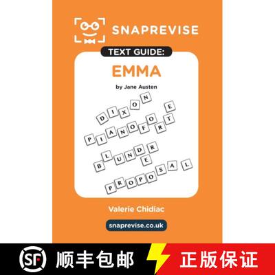 【3-4周达】Emma Text Guide: English Literature Revision Book | Includes Analysis, Key Quotes, Charact... [9781917424196]