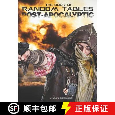 【3-4周达】The Book of Random Tables: Post-Apocalyptic: 29 Random Tables for Tabletop Role-playing Games [9781732840157]