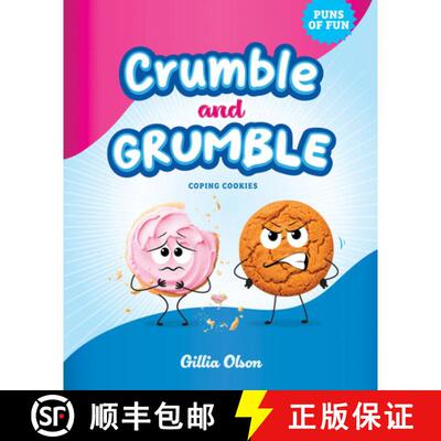 【3-4周达】精装 Crumble and Grumble: Coping Cookies [9798899130960]