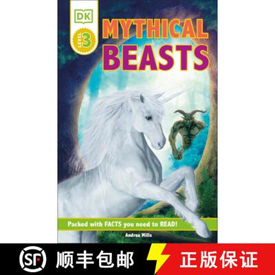 【3-4周达】DK Readers Level 3: Mythical Beasts [9781465477279]