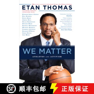 【3-4周达】精装 We Matter: Athletes and Activism [9781617755941]