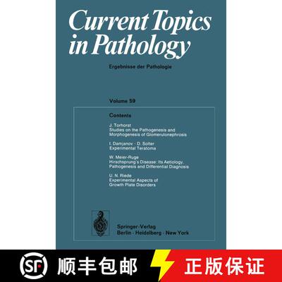 【3-4周达】Current Topics in Pathology : Ergebnisse der Pathologie [9783642658594]