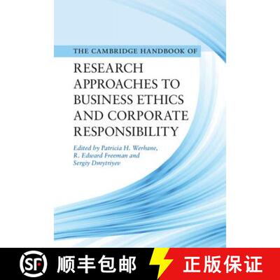 【3-4周达】精装 Cambridge Handbook of Research Approaches to Business Ethics and Corporate Responsibi... [9781107150690]