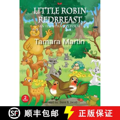 【3-4周达】Little Robin Redbreast: An Illustrated Poem [9781935656074]